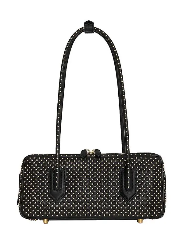 Rebecca Minkoff Studded Shoulder Bag - Black