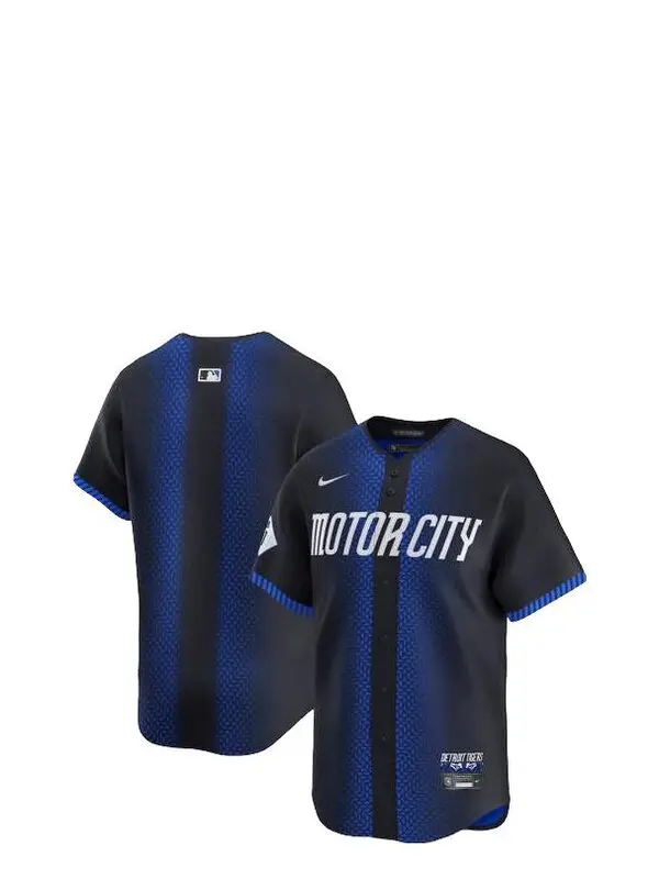 Nike Detroit Tigers City Connect Limited Jersey - Blue