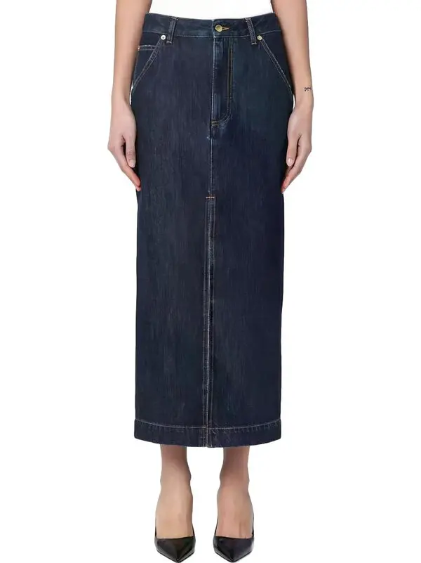 DARKPARK Erika Denim Skirt - Blue