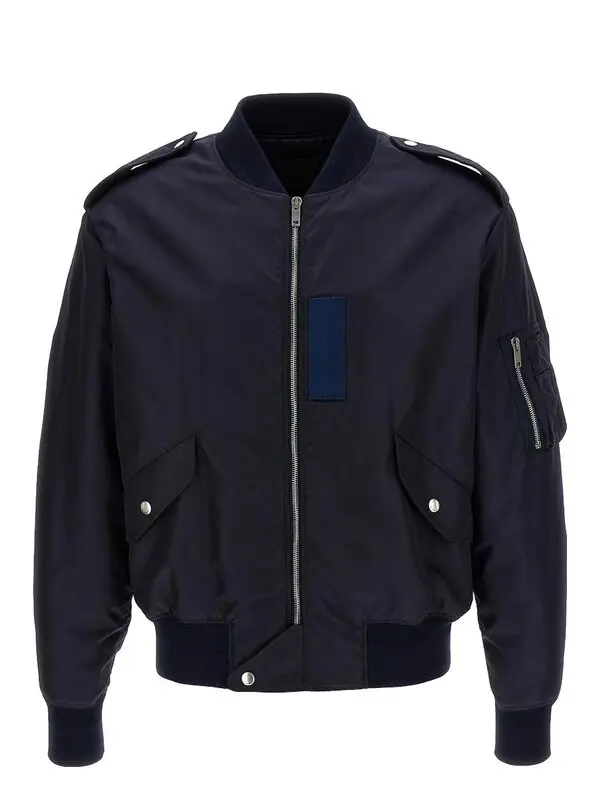Givenchy Marine Bomber Jacket - Blue