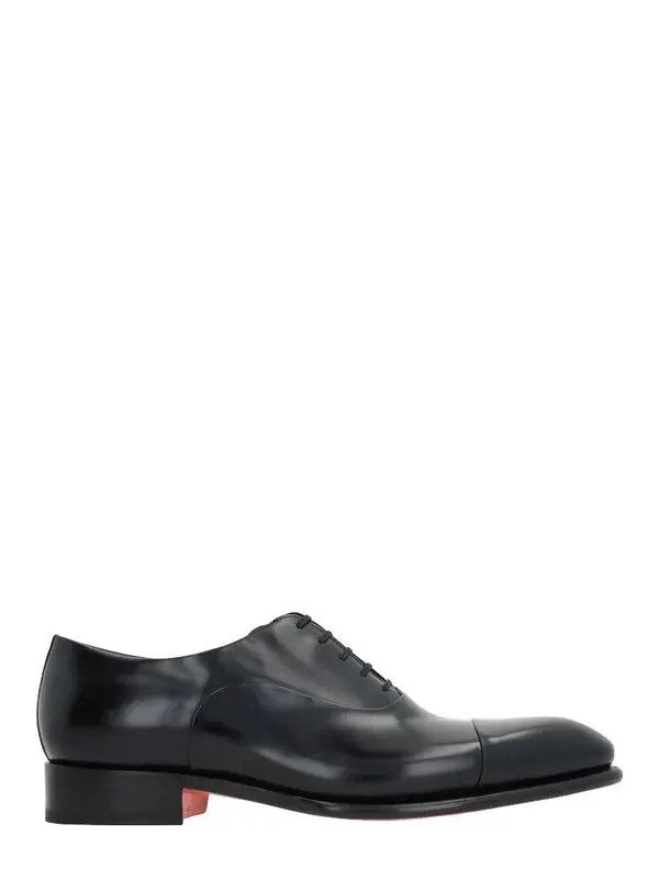 Santoni Oxford Shoes - Black