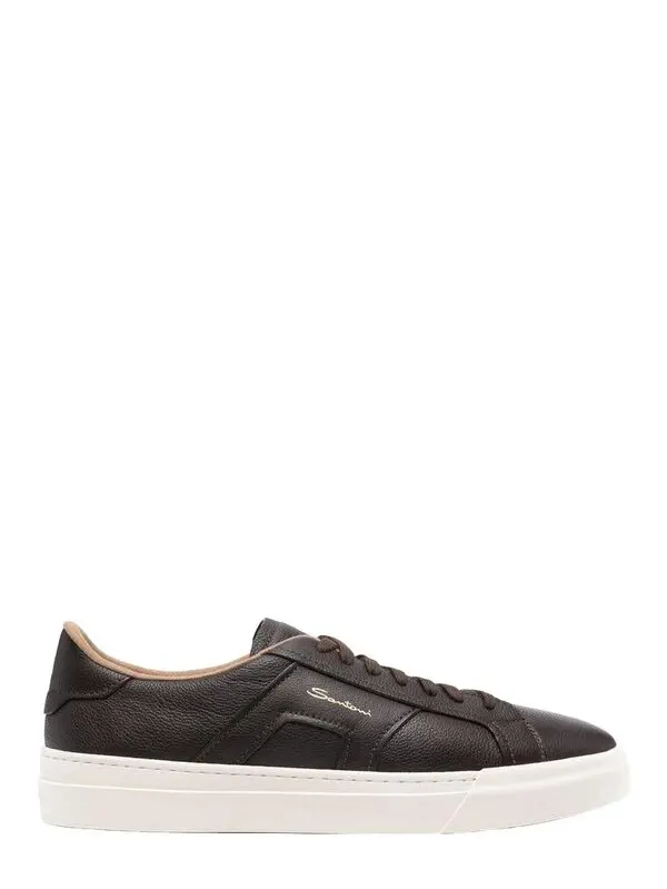 Santoni Trainers - Brown