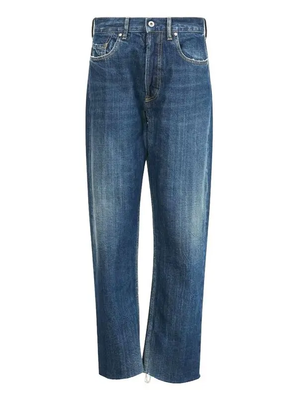 MAISON MARGIELA Raw-edge Hem Denim - Blue