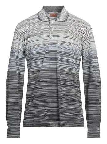 Missoni Polo Shirt Light Size Cotton - Grey