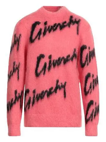 Givenchy Sweater In Mohair And Wool Blend - Red