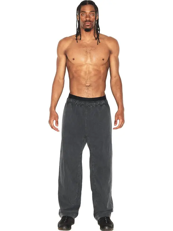 SKIMS Woven Karate Pant - Ash