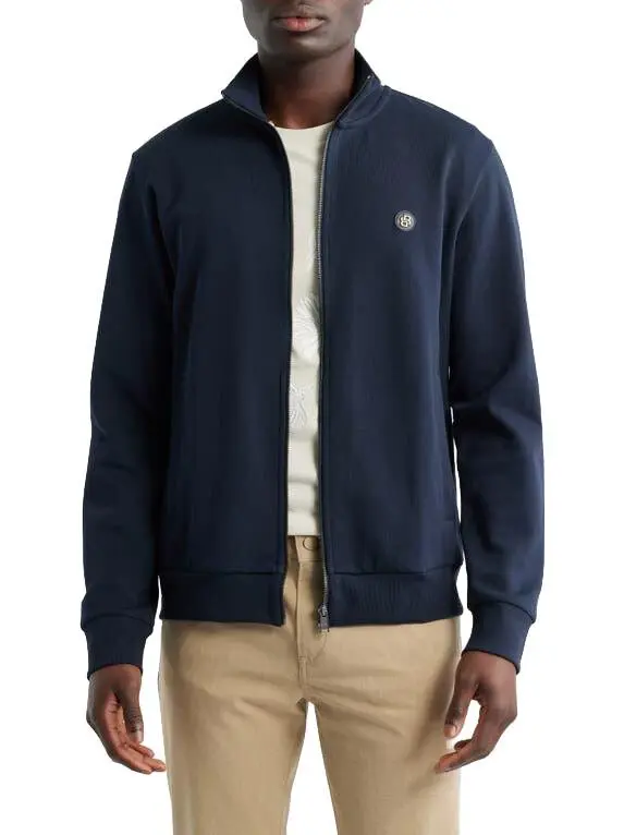 BOSS Full Zip Sweatshirt - Dark Blue