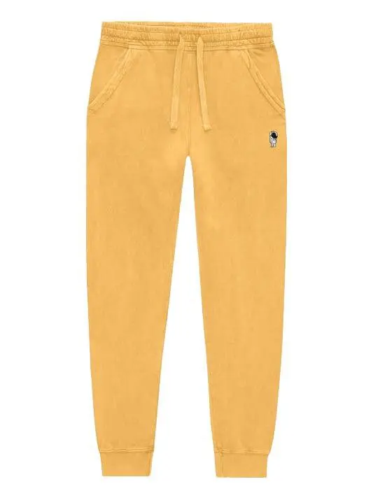 DALIX Astronaut Midweight Washed Jogger Pant - Mustard
