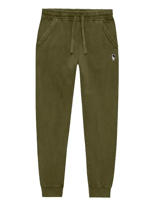 DALIX Astronaut Midweight Washed Jogger Pant - Olive