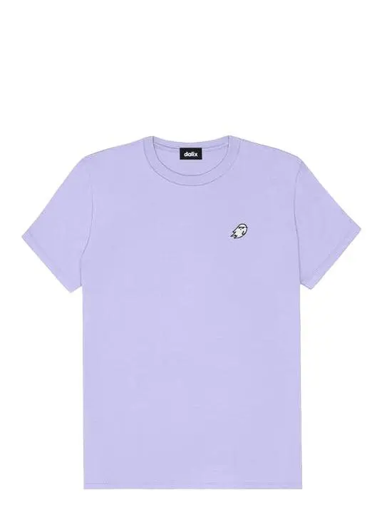 DALIX Ghost Mode Relaxed Jersey Tee - Dark Lavender
