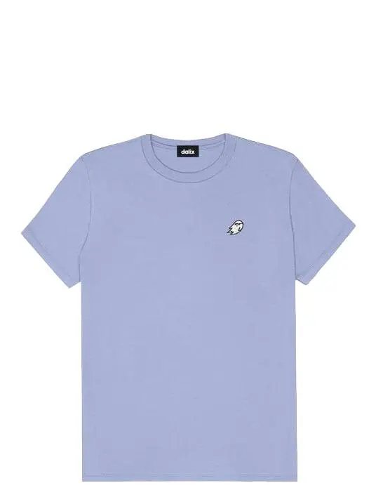 DALIX Relaxed Jersey Tee - Lavender Blue