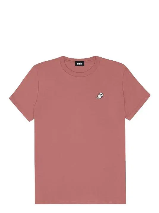 DALIX Ghost Mode Relaxed Jersey Tee - Mauve