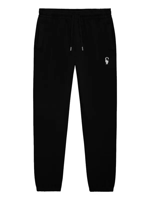 DALIX Astronaut Heavy Weight Fleece Sweatpant - Black