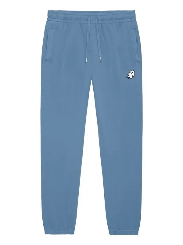 DALIX Ghost Heavy Weight Fleece Sweatpant - Pebble Blue