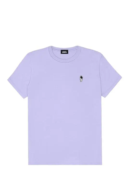 DALIX Astronaut Jersey Relaxed T-shirt - Dark Lavender
