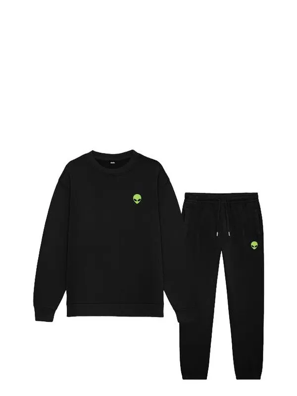 DALIX Alien Sweatsuit - Black