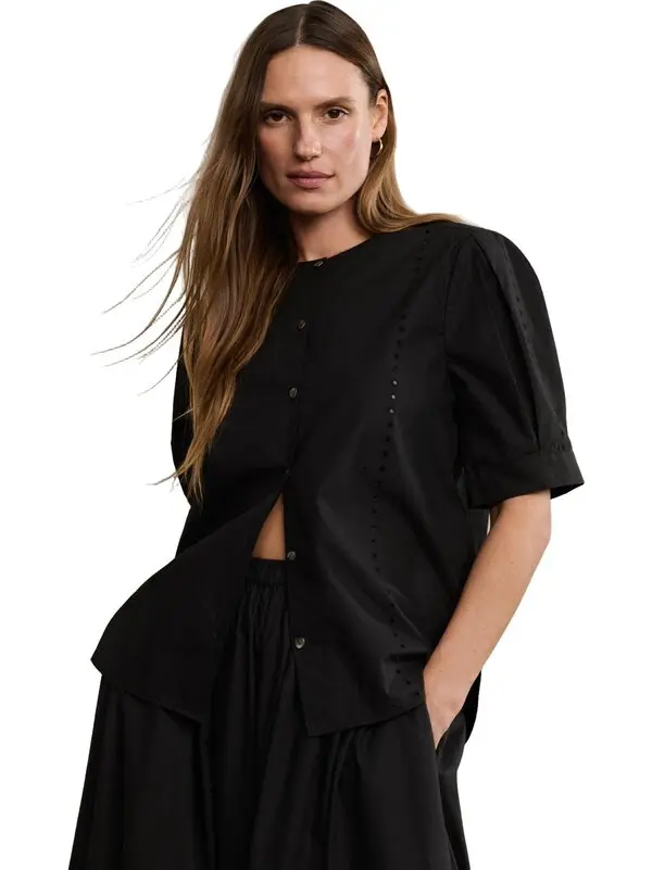 Jenni Kayne Harper Blouse - Black