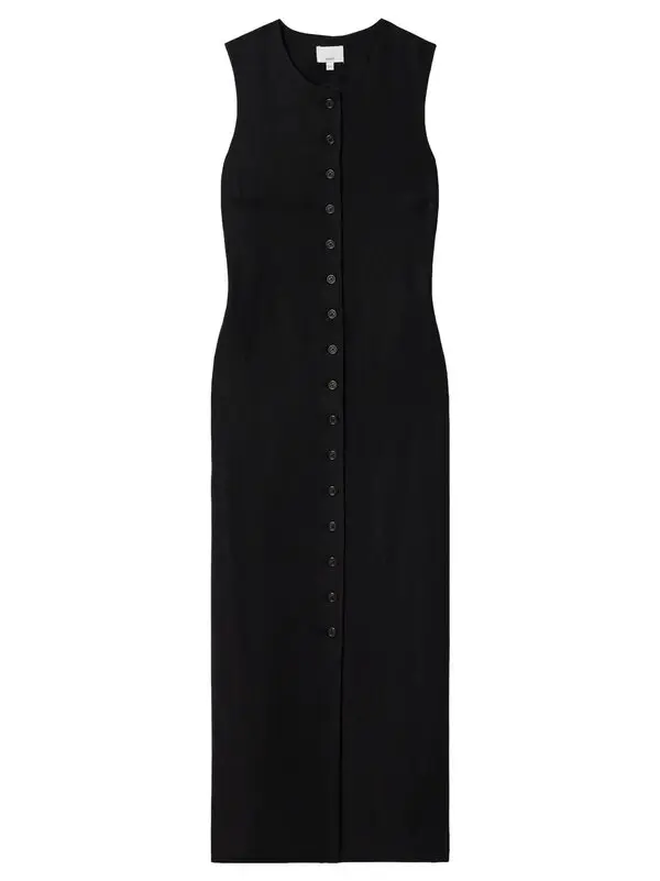 Citizens Of Humanity Argent Twill Midi Dress - Black