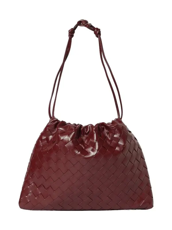 Bottega Veneta Shoulder Bag - Burgundy