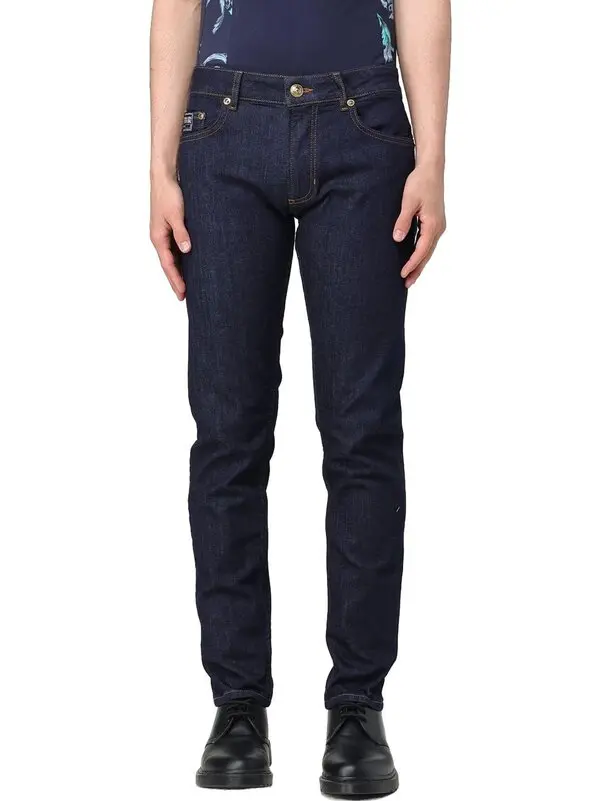 Versace Straight Leg Jeans - Blue