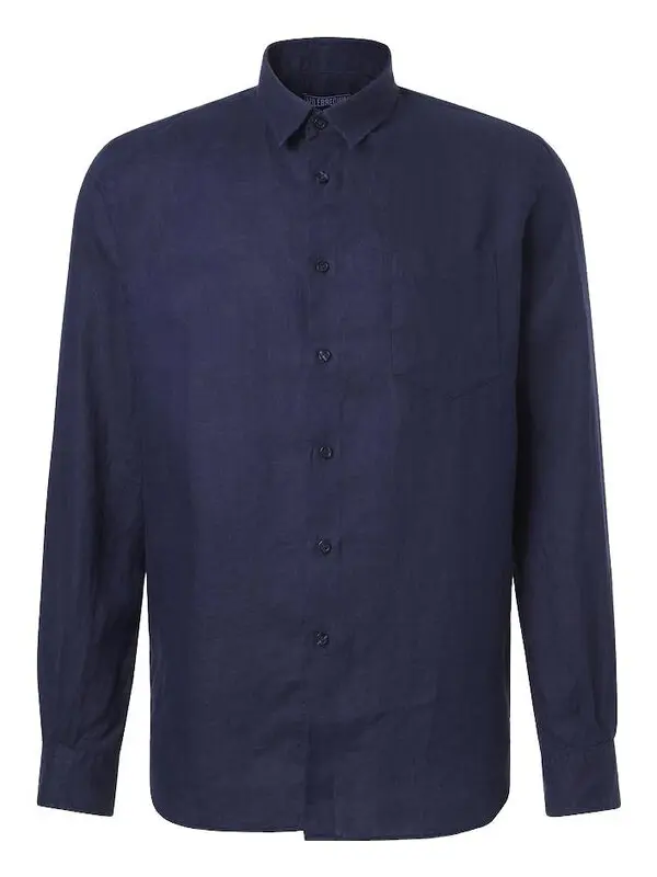 Vilebrequin Linen Shirt - Blue