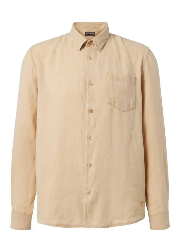 Vilebrequin Linen Shirt - Brown