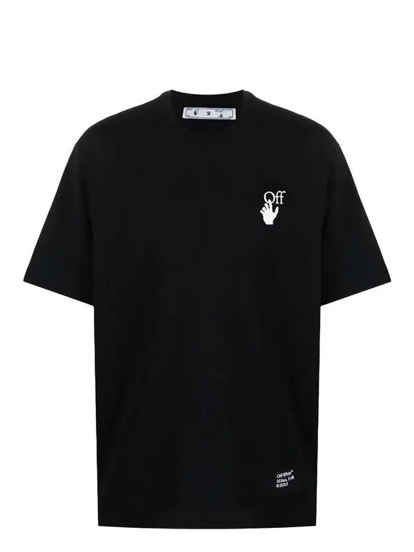 Off-White Caravaggio Arrow Skate Tee - Black