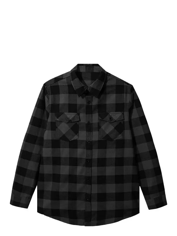 ANTI SOCIAL SOCIAL CLUB A Fire Inside Flannel - Black