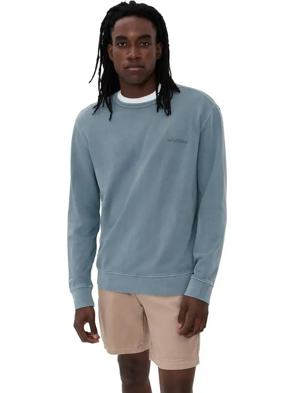 FAIR HARBOR Saltaire Crew Neck Sweatshirt - Maritime