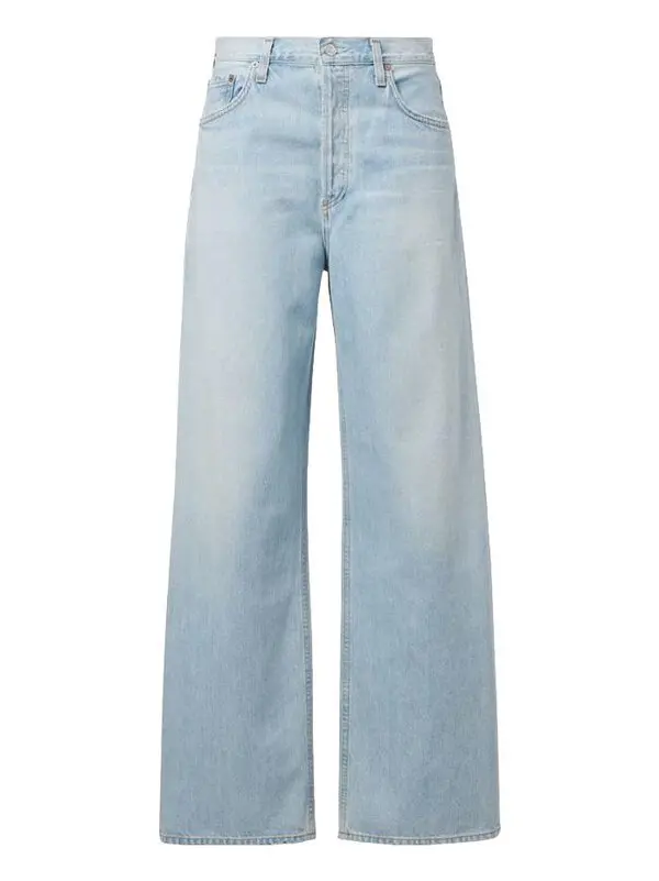 AGOLDE Low Slung Baggy Wide-leg Jeans - Blue