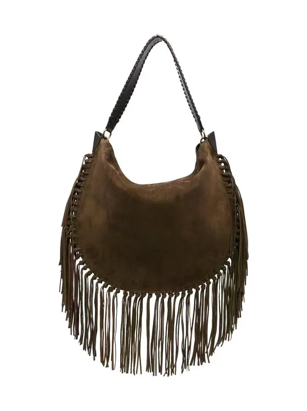 Isabel Marant Oskan Soft Shoulder Bag - Brown