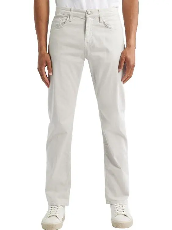 MAVI Zach Straight Leg Twill Pants - Oyster Mushroom Casual Twill