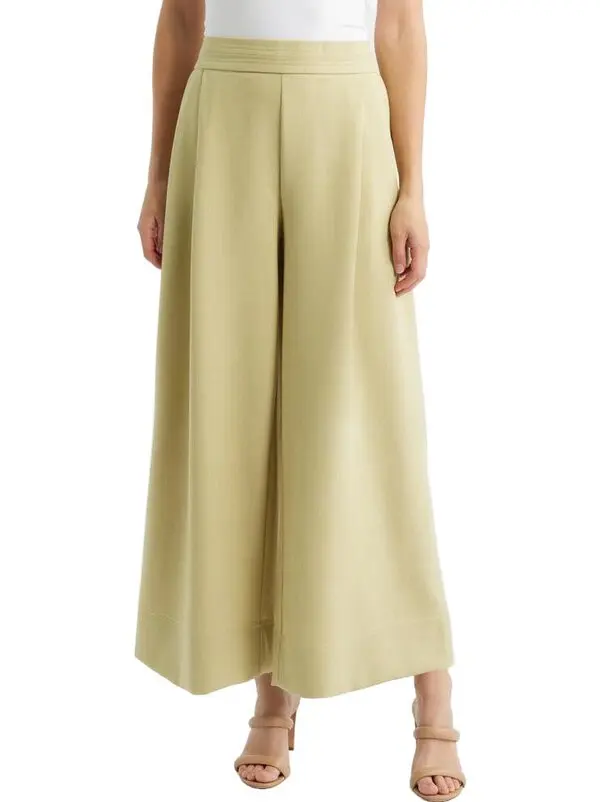 Wit & Wisdom Ultra Skyrise Wide Leg Pants - Dried Moss