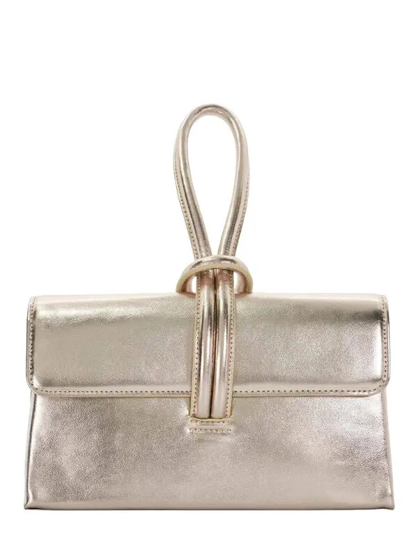 Dune London Brynie Faux Leather Wristlet - Pewter