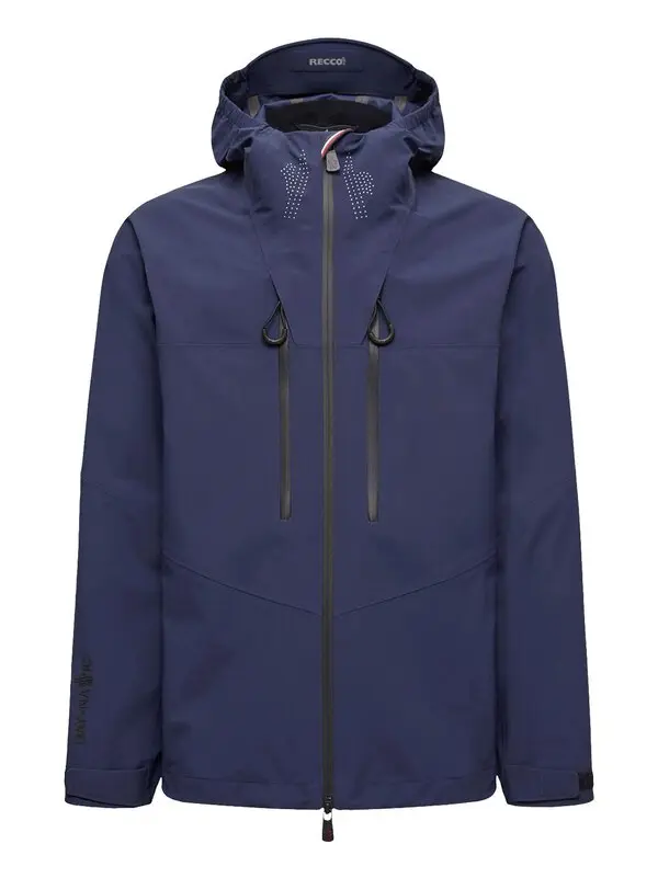 Moncler Orden Hooded Shell Jacket - Blue