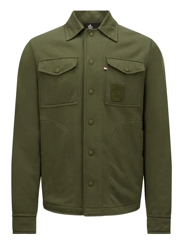 Moncler Cotton Shirt - Green