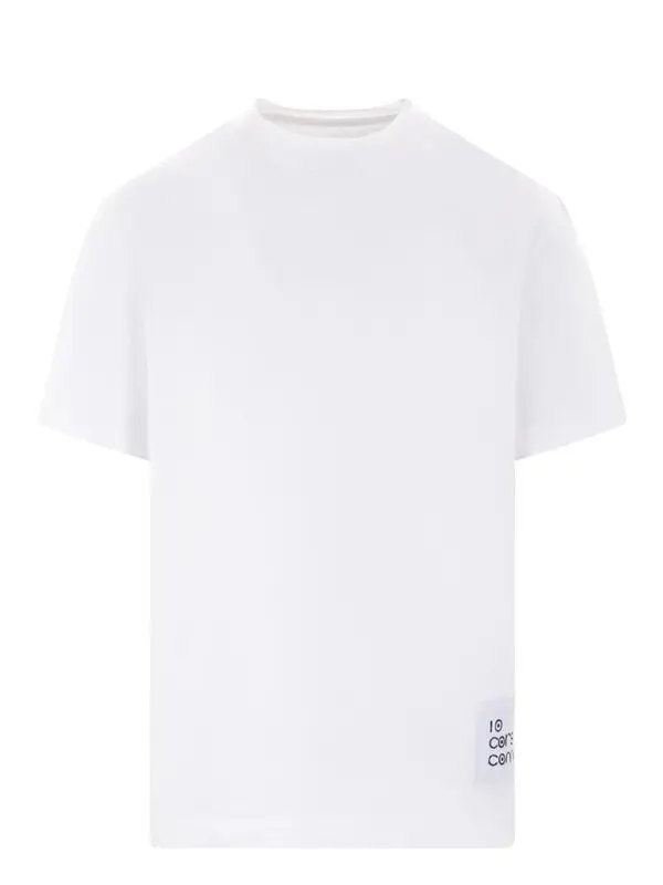 10 CORSO COMO Cotton Jersey T-shirt - White