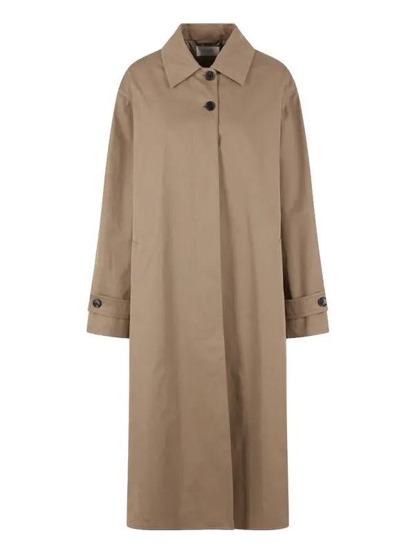 THE ROW Single-breasted Coat - Beige