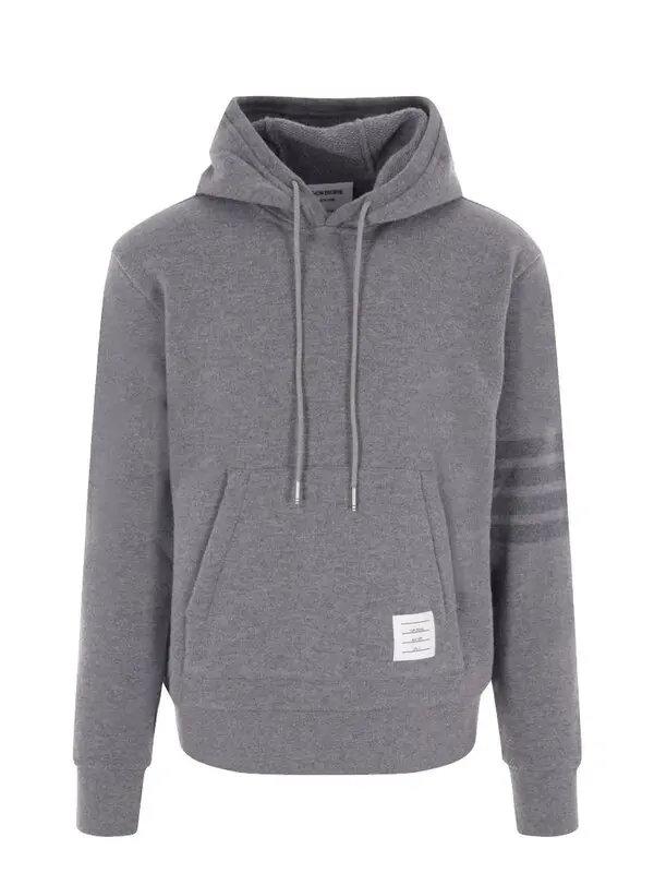 Thom Browne Hooded Pullover - Grey