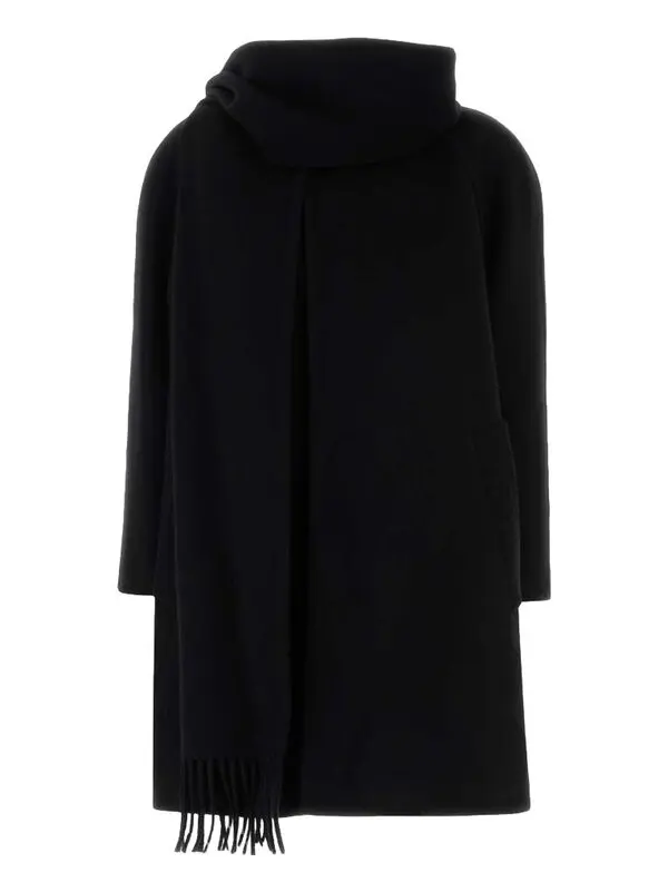 Balenciaga Cashmere Coat - Black