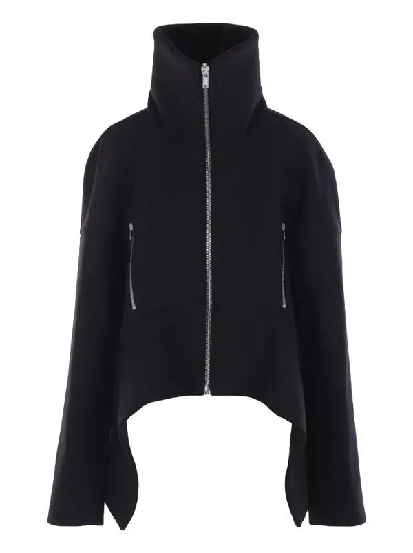 Rick Owens Wool Felt Jacket - Black
