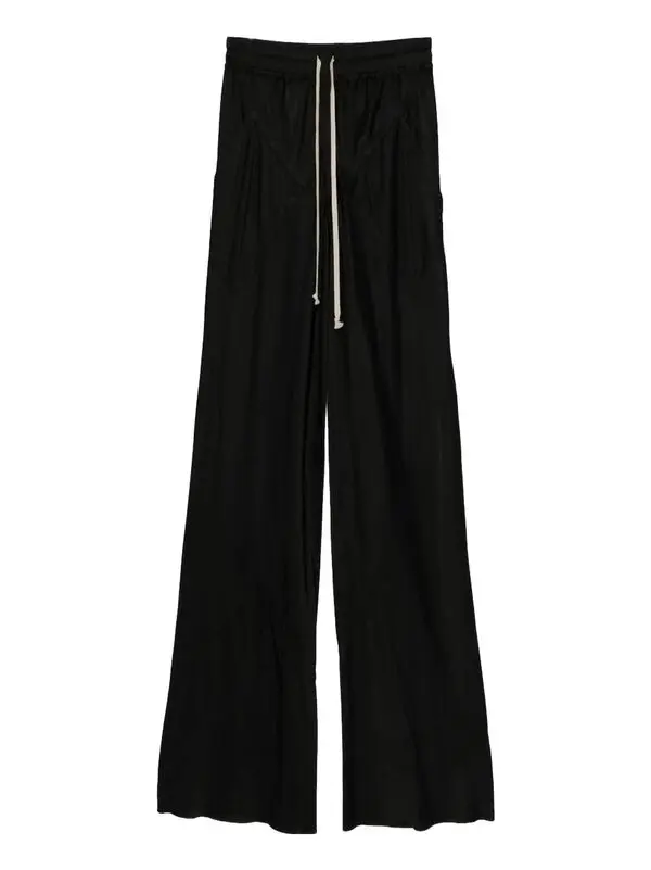 Rick Owens Flared Trousers - Black