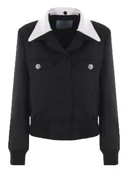 Prada Single-breasted Jacket - Black