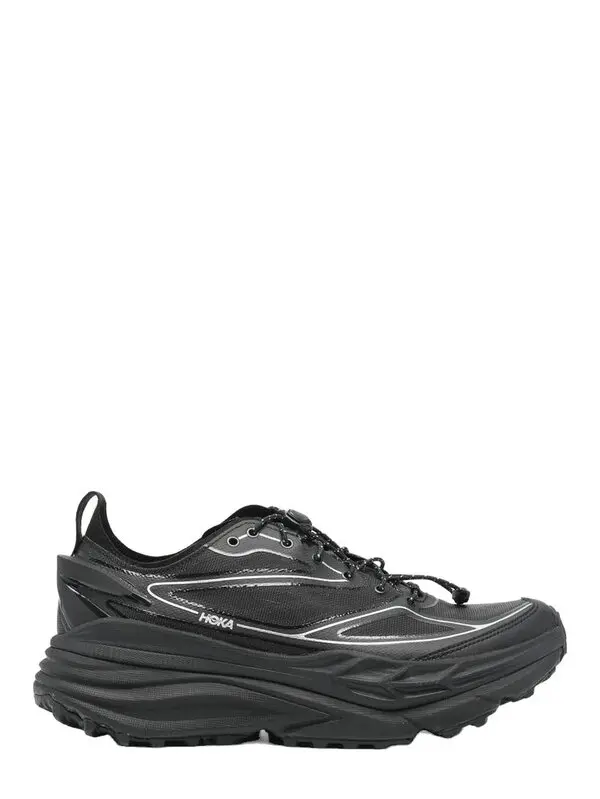 Hoka Lace-up Trainers - Black