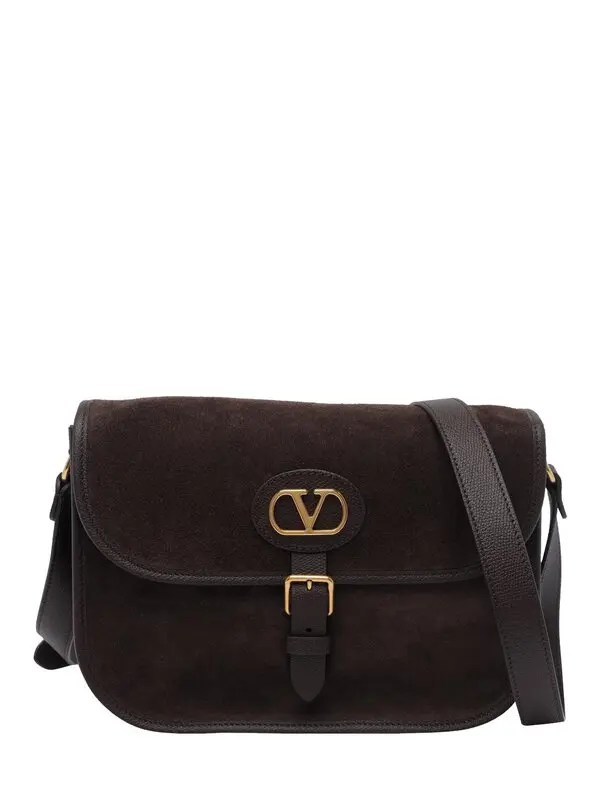 Valentino Garavani Antibes Crossbody Bag - Brown