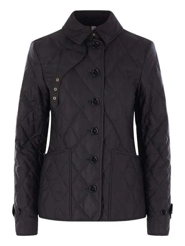 Burberry Quilted Jacket - Black