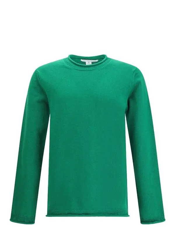 Comme Des Garçons Long Sleeve Sweater - Green