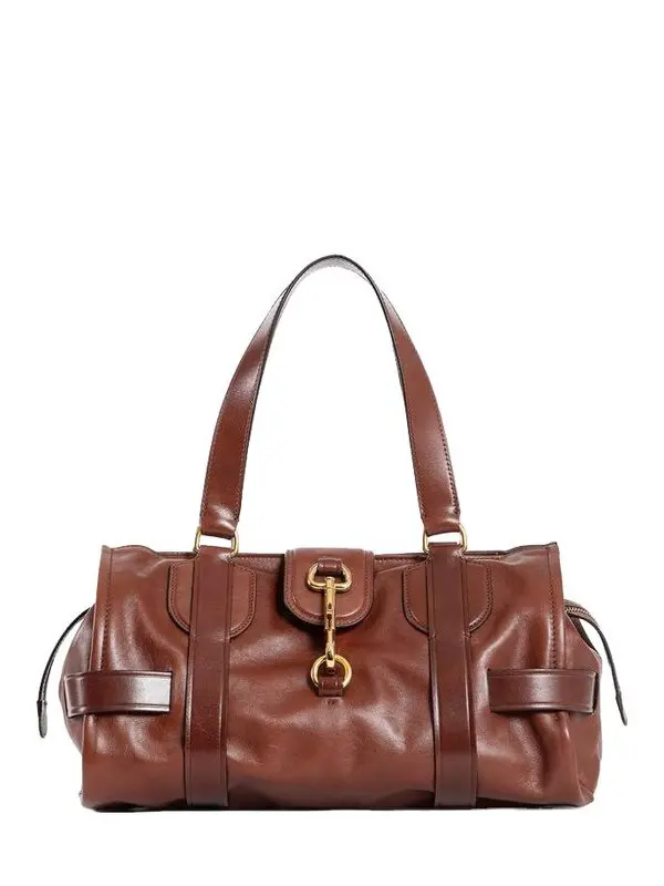 Chloé Kerala 25 Top Handle Bag - Brown