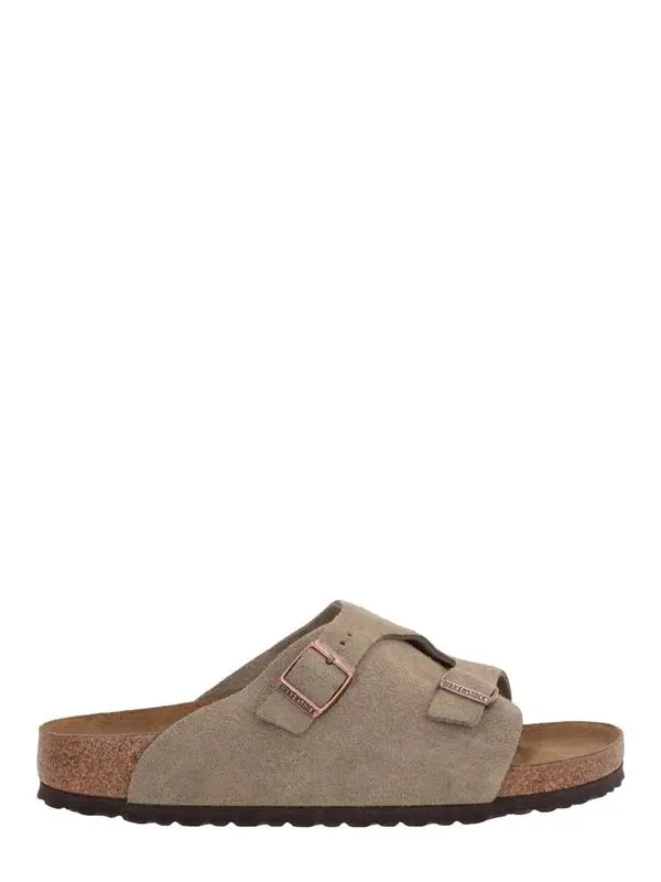 BIRKENSTOCK Flat Sandals - Beige