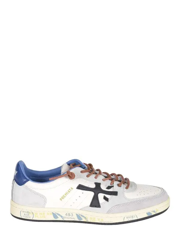 Premiata Leather Sneakers - White